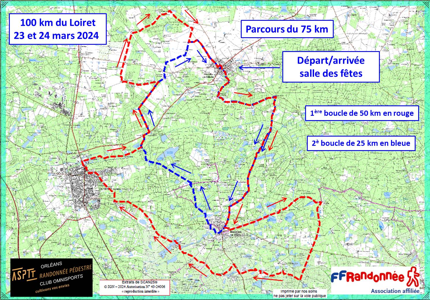 100 Kms Du Loiret